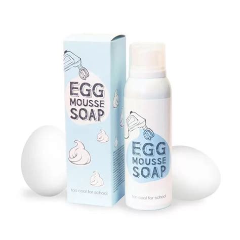 Мусс для умывания Too Cool For School Egg Mousse Soap | отзывы