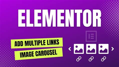 How To Add Multiple Links In Elementor Free Image Carousel Papanbiswasbd Elementor