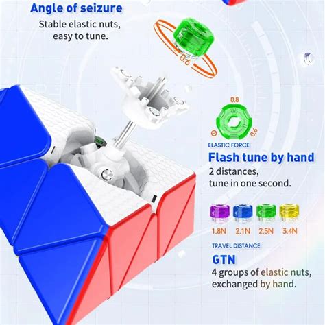 Gan Pyraminx M Standard Enhanced Frosted Speedycubes