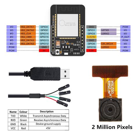 Esp32 Cam For Arduino Kits Monitor Snapshot Face Detection Recognition Wifi Bluetooth Camera