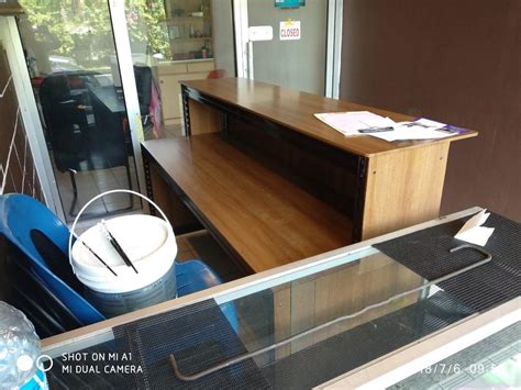 Simple Counter L Shape Counter Boltless Custom Made Furniture