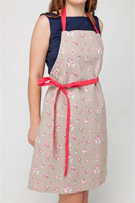 Aprons For Women Floral Ladies Apron Elegant Pinny Womens