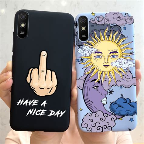 Xiaomi Redmi A C Nfc Case Soft Slim Jelly TPU Silicone Cartoon Back Cove Redmi A C NFC