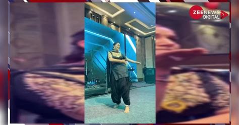 Haryanvi Dancer Sapna Choudhary Wear Black Backless Suit Salwar Flaunts