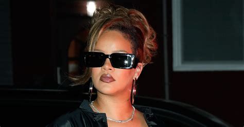 See How Rihanna Styled Her All Leather Outfit For Fall Who What Wear