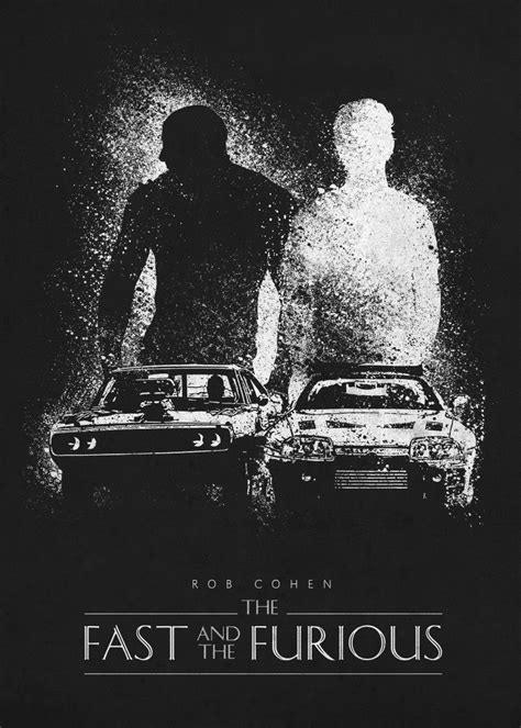 The Fast And The Furious Movies Poster Print Metal Posters Displate