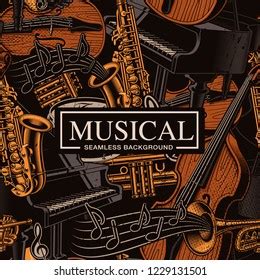 montar ornamento Lógico instrumentos musicales del jazz frente Lleno