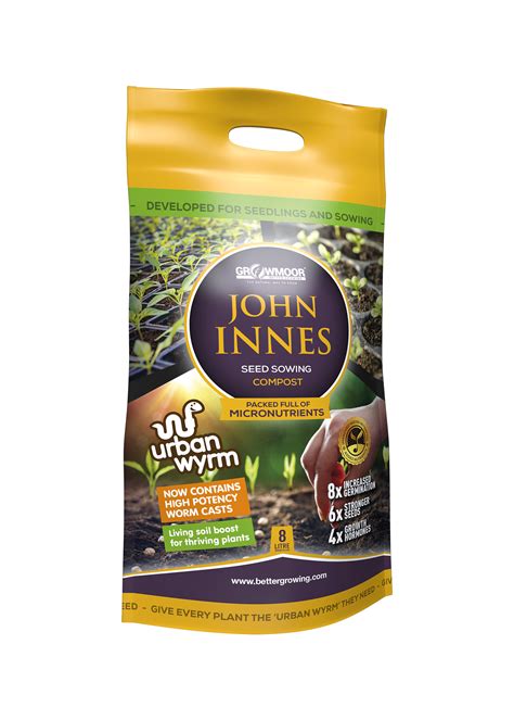 John Innes Seeding Compost 8 Litre Carry Bag Urbanwyrm