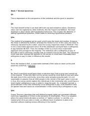 Week 7 Tutorial Questions Docx Week 7 Tutorial Questions Q1 This Is
