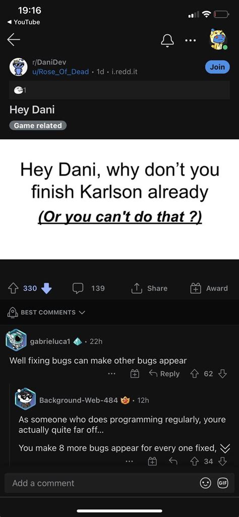 When People Cant Allow Youtubers To Have A Break Rfacepalm