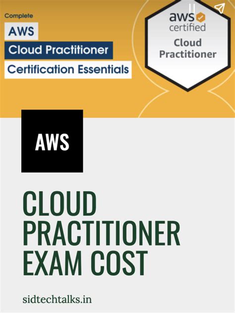 Aws Certified Cloud Practitioner Exam Cost Sidtechtalks