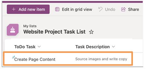 Adding And Editing List Entries Technology Services