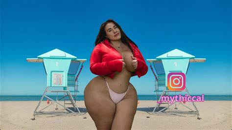 Mythiccal Cuban Curvy Fitness Model Instagram Star Bio Youtube