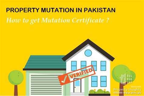 Mutation Of Property Process To Get Mutation Certificate In Pakistan