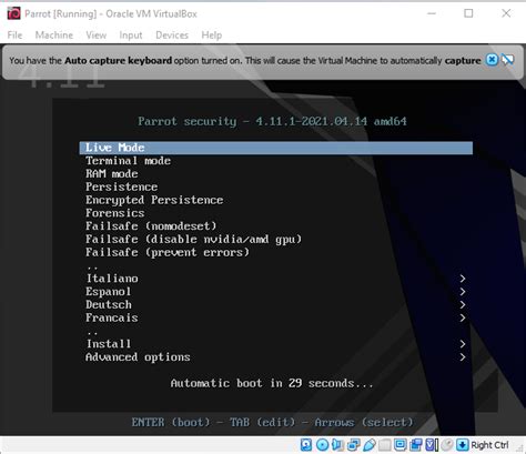 How To Install Parrot OS In VirtualBox GeeksforGeeks