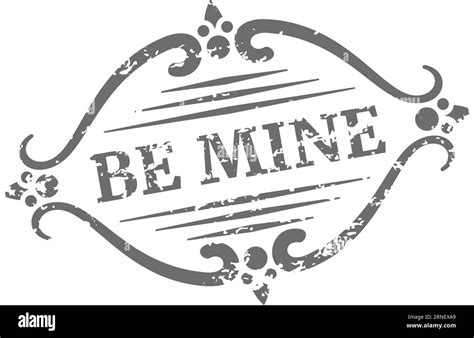 Be Mine Label Cut Out Stock Images And Pictures Alamy