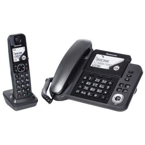 Купить Радиотелефон Panasonic KX-TGF310RUM в интернет-магазине ОНЛАЙН ...