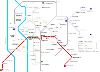Travel Into World Seville Map