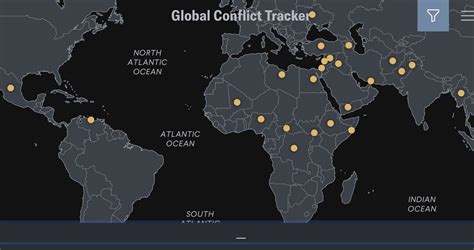 Global Conflict Map U S Confrontations With Iran And China Among Top