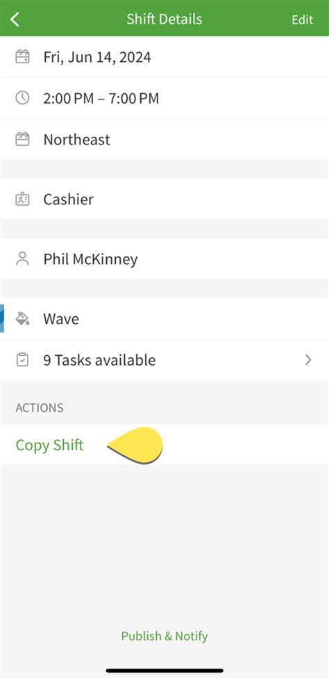 Copying Shifts When I Work Help Center