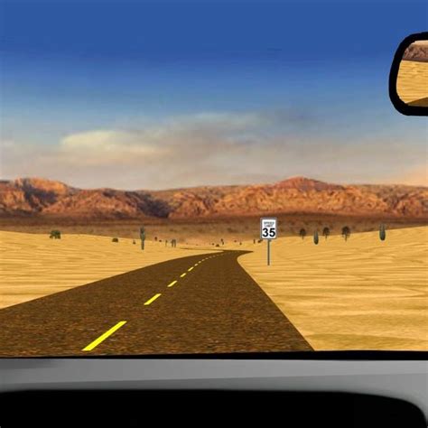 The Driving Scenario That Participants Navigated Download Scientific Diagram