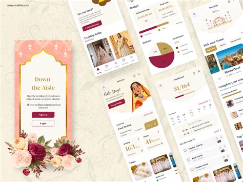 Indian Wedding Planning App Figma Community