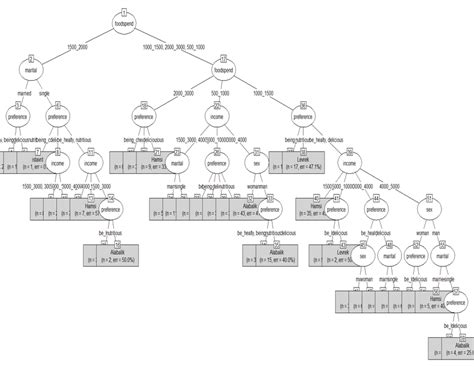 c5 0 decision tree structure download scientific diagram