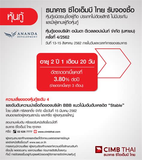 ธนาคาร ซีไอเอ็มบี Cimb Thai Bank ธนาคาร ซีไอเอ็มบี ไทย