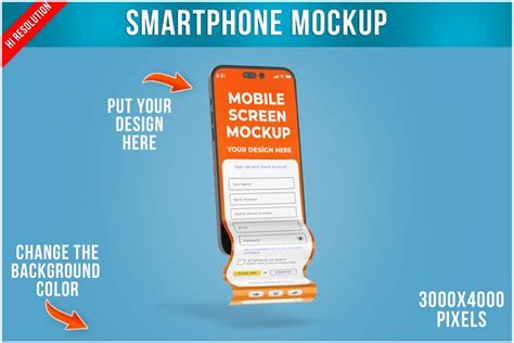 Long Scroll Mockup