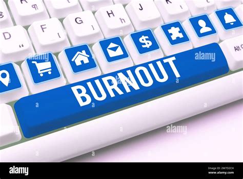 Handwriting Text Burnout Business Idea Feeling Of Physical And