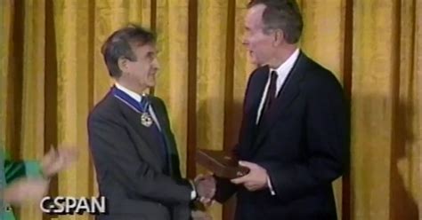 Elie Wiesel Received The Presidential Medal Of Freedom Ceremony C