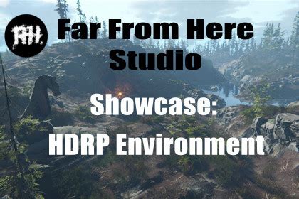 FarFromHereStudio Template HDRP Environment Game Content Shopper