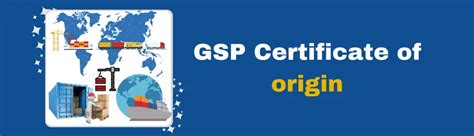 Gsp Certificate Of Origin Dck Management