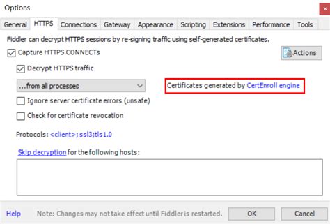 Configuring Chrome For Fiddler Traces
