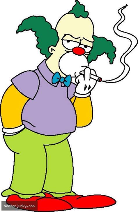 Krusty The Clown Krusty The Clown The Simpsons Clown