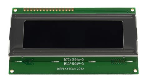 204a Gc Bc 3lp Display Monocromatico Lcd Displaytech Alfanumerico 4x20 Caratteri Rs
