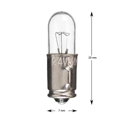 Hissmekano - Signal light BA7s, 24V 50mA 1.2W, 10-pack