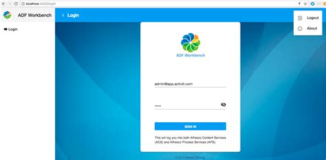 Adding Navigation Menu Toolbar And Logout To Yo Alfresco Hub