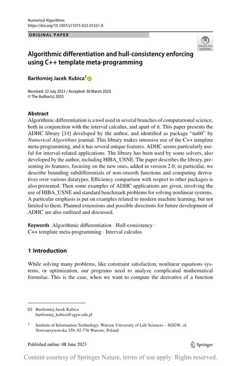 pdf algorithmic differentiation and hull consistency enforcing using