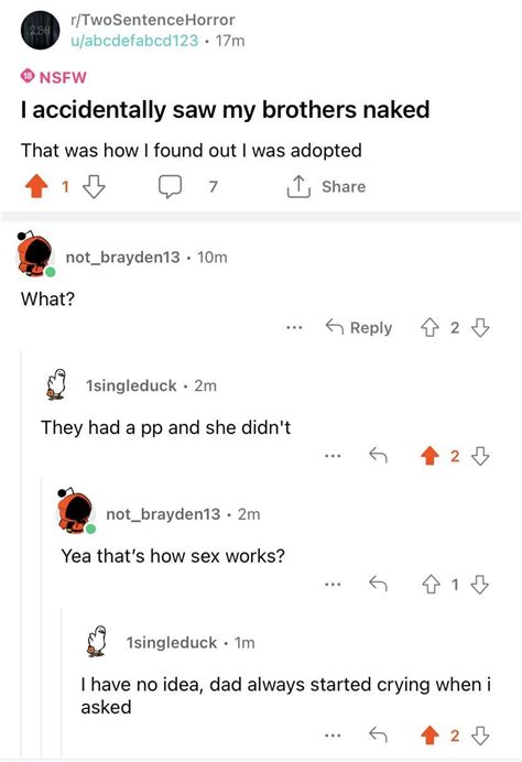 Thats How Sex Works Right R2sentence2horror