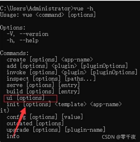 Vue Ui没反应vue Ui启动不了命令没报错 Csdn博客