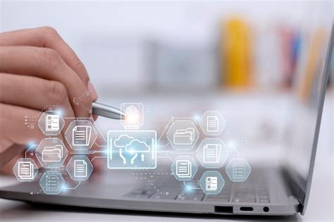 Premium Photo Fingerprint Scanning And Biometric Authentication System For Document Management