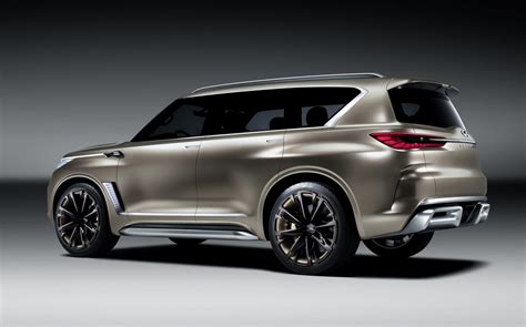 Large Luxury In The Infiniti Qx80 Monograph Concept Cnet