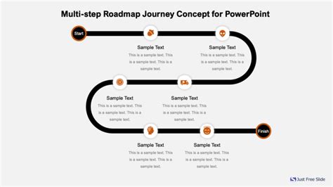 4 Best Free Journey PowerPoint Templates Just Free Slide