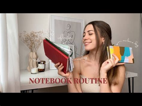 Notebook Routine Meine Journals Ideen Notizbücher zu füllen