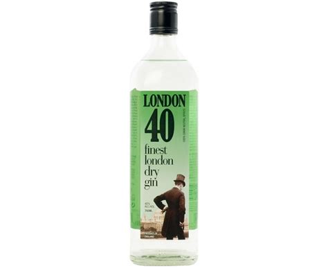Джин London 40 Dry Gin (Лондон 40) в магазине ArtDrink
