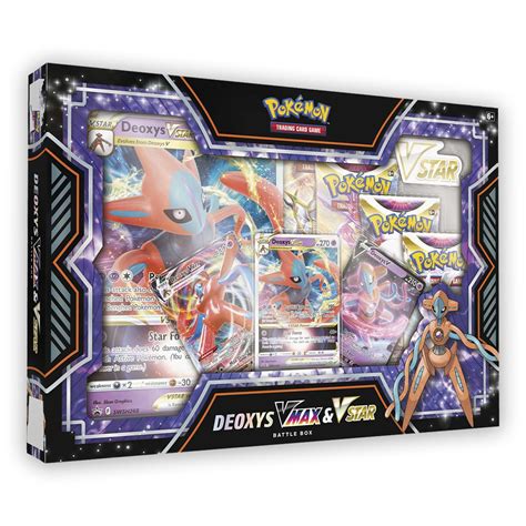 Pokémon Tcg Deoxys Vmax And Vstar Battle Box Eclipse Cards