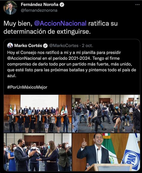Determinación por extinguirse Fernández Noroña ironizó con la