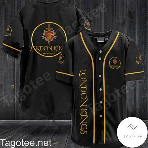 London Kings Premium Rum Baseball Jersey Tagotee