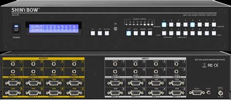 8x8 vga audio matrix switcher